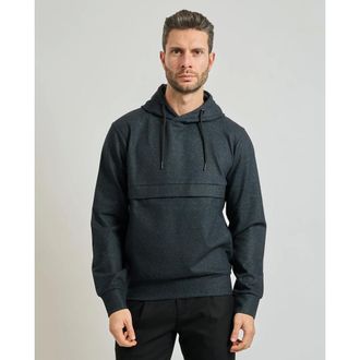 Yes-Zee YES Zee, Homme, Sweatshirts et sweats &agrave; capuche, Bleu, Taille: S Sweat &agrave; capuche