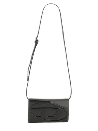 Diesel Womens 1dr Clutch Black Pmu Shoulder Bags