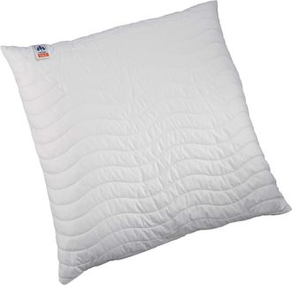 Irisette Kopfkissen Jette, 95 Grad waschbar, inkl. Aufbewahrungstasche, 40 x 80 cm, weiß