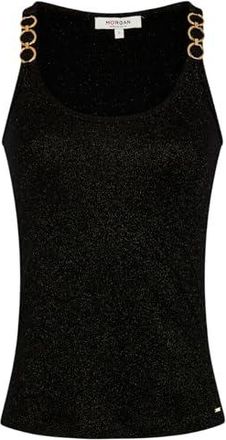 Morgan Femme 251-didoa Débardeurs, Noir M, XS EU