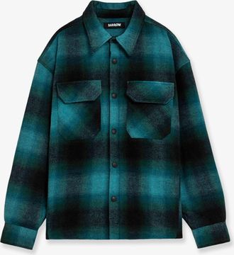 Barrow Padded flannel shirt - BARROW - gender_Man