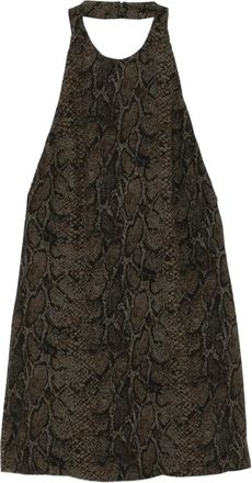 Reformation robe Avielle - Noir