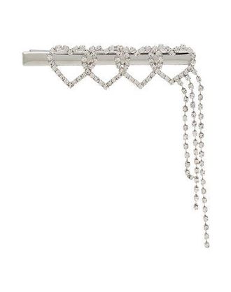 8 by YOOX GLITTER MULTIPLE HEARTS HAIRCLIP