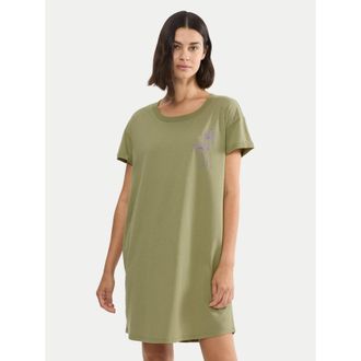 Triumph Nachthemd 10221117 Gr&uuml;n Relaxed Fit