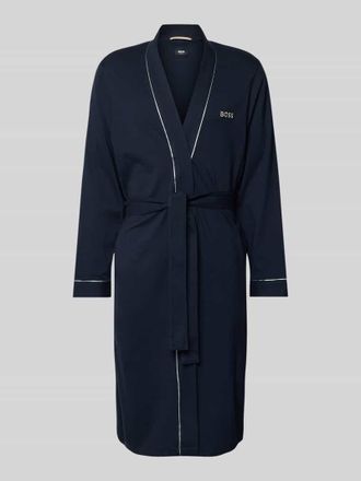 HUGO BOSS Regular Fit Bademantel aus reiner Baumwolle Modell XMAS KIMONO