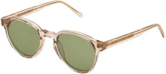 Retro Superfuture Les Lunettes de Soleil Warhol - unisex - Accessoires - Beige - Taille: 49 MM
