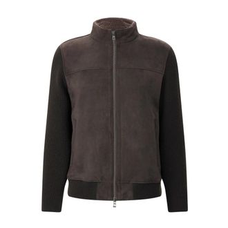 Gimos Lederjacken - - Jackets - Herren - Braun - S