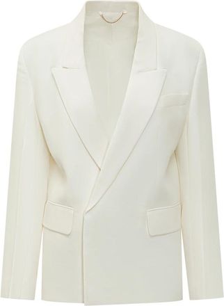Victoria Beckham Femme, Vestes, Beige, Taille: 34 FR Tailored Jacket