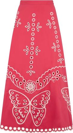 Red Valentino Femme, Jupes, Rose, Taille: 40 FR Maxi Skirt