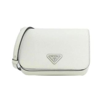 Prada unisex, Pre-owned, Blanc, Taille: ONE Size Pre-owned 2Vd061 Saffiano Travel Shoulder Bag