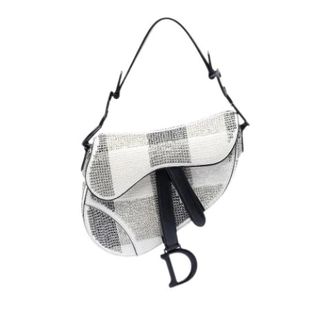 Dior Pre-owned Mini Saddle Bag - - Pre-owned - Damen - Wei&szlig; - ONE SIZE