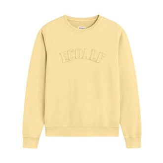 Ecoalf Minimalistischer Vanilla-Sweatshirt - - Sweatshirts & Hoodies - Herren - Gelb - XL