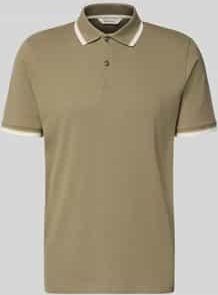 Selected Slim Fit Poloshirt aus Bio-Baumwoll-Mix Modell SLIM ATLAS SPORT