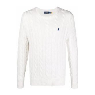 Polo Ralph Lauren Homme, Pulls, Blanc, Taille: XL Pull Blanc Pullover