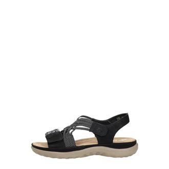 Rieker Sandalen Plat - - Shoes - Damen - Schwarzk - 36 EU