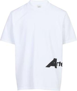 Arte Tee-shirt droit col rond en cotons&eacute;rigraphi&eacute;