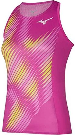 Mizuno Printed Tank T-Shirt sans Manches Femme
