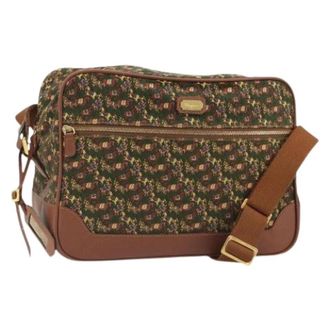 Ferragamo Pre-owned Canvas Shoulder Bag - - Pre-owned - Damen - Gr&uuml;n - ONE SIZE