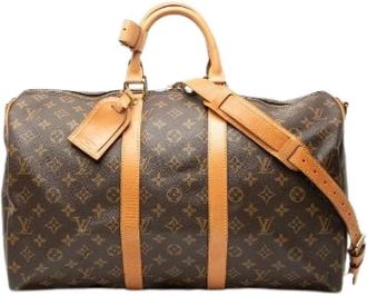 Louis Vuitton unisex, Pre-owned, Brun, Taille: ONE Size Pre-owned Monogram Boston Bag