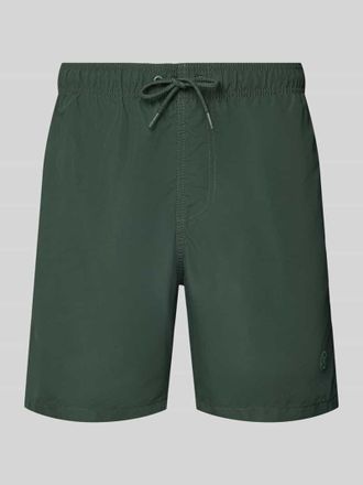 Shiwi Badehose mit Label-Patch Modell Mike