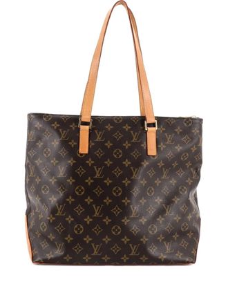 Louis Vuitton Cabas Mezzo NM Monogram Canvas-Tote Bag - Braun