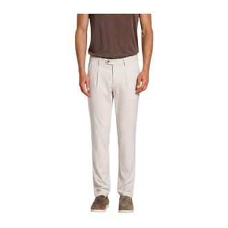 Mason's Torino 1 Pinces Dynamic Chino Jogger - - Trousers - Herren - Beige - 2XL