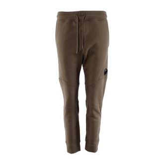 C.P. Company Diagonal Raised Fleece Sweatpants - - Trousers - Herren - Braun - XS