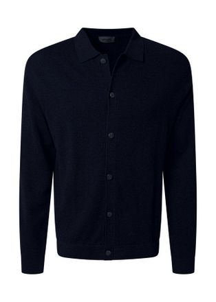 Pierre Cardin Strickjacke mit Polokragen