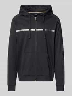 HUGO BOSS Regular Fit Sweatjacke aus reiner Baumwolle Modell AUTHENTIC