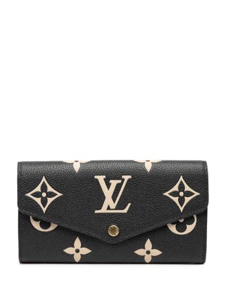 Louis Vuitton portefeuille continental Sarah (2021-2025) - Noir