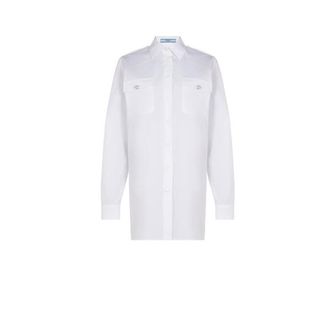 Prada Chemise unie en coton