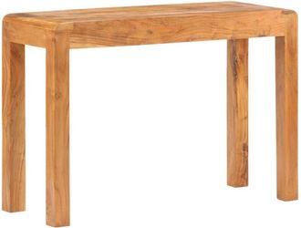 vidaXL Vidaxl - Table console en bois dacacia massif 110x40x76cm - Finition miel - Article poli et laqu&eacute; - Unique par ses grains naturels