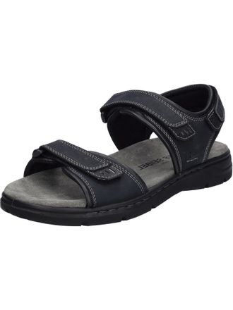 Josef Seibel Herren Klassische Sandalen Marlon 05,Weite G (Normal),Wechselfußbett,offene Schuhe,Strandschuhe,bequem,Ocean-Kombi,41 EU