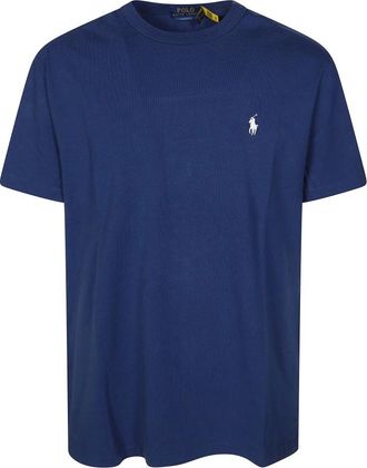 Polo Ralph Lauren Homme, Tops, Bleu, Taille: S T-Shirt Mm Pesante
