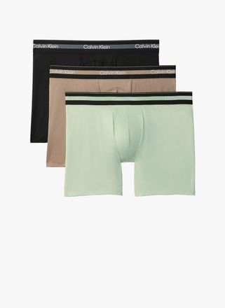 Calvin Klein Lot de 3 cale&ccedil;ons &agrave; rayures