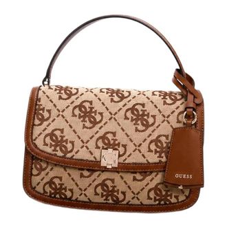 Guess Audrey Logo Convertible Xbody Flap - Femme - Sacs - Brun - Taille: ONE Size