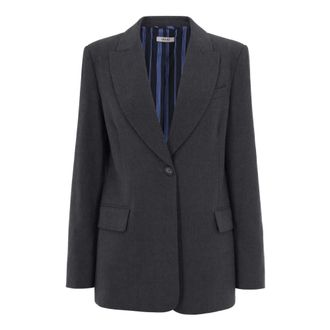 Liu Jo Femme, Vestes, Gris, Taille: 38 FR Blazer ajust&eacute;