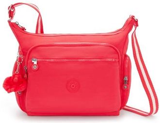 Kipling Gabbie Sac à Bandoulière de Taille Moyenne, Escape Red (Rouge)