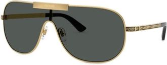 Versace Homme, Accessoires, Jaune, Taille: 40 MM Lunettes de soleil