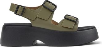 Camper Sandaletten mit Absatz - Sandalen Tasha Tasha - Gr. 37 (EU) - in Gr&uuml;n - f&uuml;r Damen