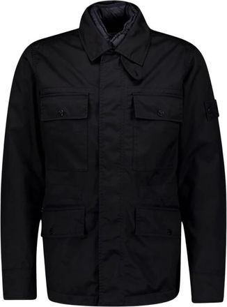 Stone Island Herren, Jacken, Schwarzk, XLGr&ouml;&szlig;e