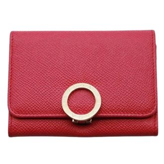 Bulgari Pre-owned Vintage Porte-cartes daffaires - Femme - Pre-owned - Rouge - Taille: ONE Size