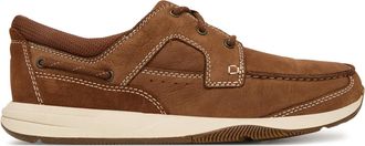 Clarks Halbschuhe Clarks Sailview Lace 26176971 Braun