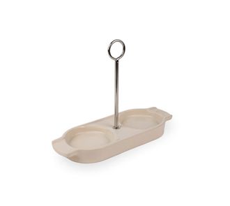 Peugeot Menage f&uuml;r Pfeffer- & Salzm&uuml;hlen, Keramik, Ecru