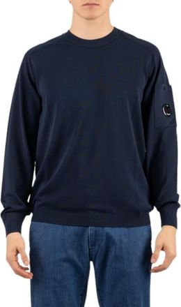 C.P. Company C.p. Company, Homme, Pulls, Bleu, Taille: 2XL Tricot ras du cou
