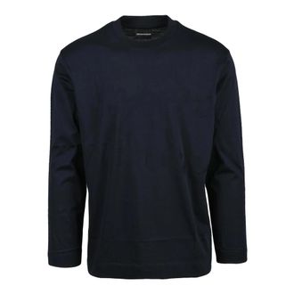 Emporio Armani T-Shirt - - Tops - Herren - Blau - L