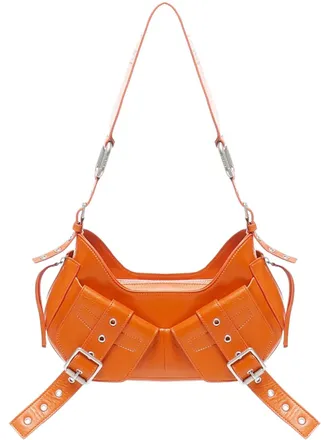 Francesco Biasia sac porté épaule à détail de boucle - Orange