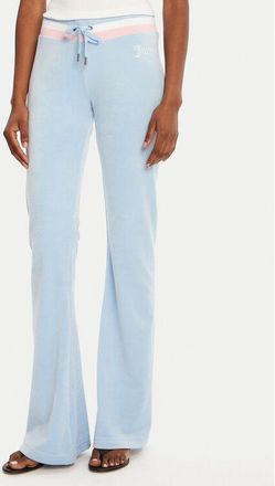 Juicy Couture Jogginghose Velour JCWBJ225352 Himmelblau Regular Fit