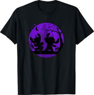 Disney Stitch and Angel Trick or Treat Halloween T-Shirt