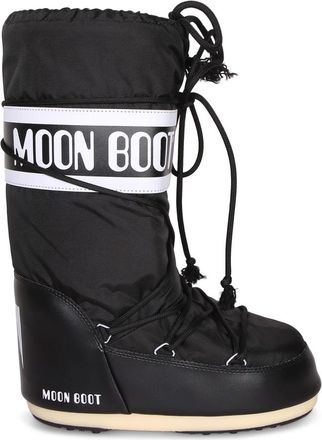 Moon Boot Femme, Chaussures, Noir, Taille: 35 EU Icon Nylon Boot